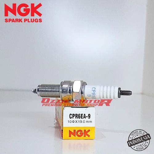 Jual BUSI MOTOR NGK STANDARD CPR6EA-9 ORIGINAL MADE IN INDONESIA - Kota ...