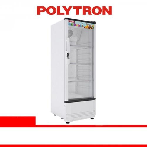 Jual SHOWCASE POLYTRON SCN 180 L 3 RAK DISPLAY COOLER KULKAS LOW WATT ...