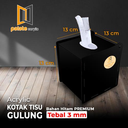 Jual AKRILIK KOTAK TISU GULUNG / TEMPAT TISSUE ROLL ACYRLIC TEBAL 3MM ...