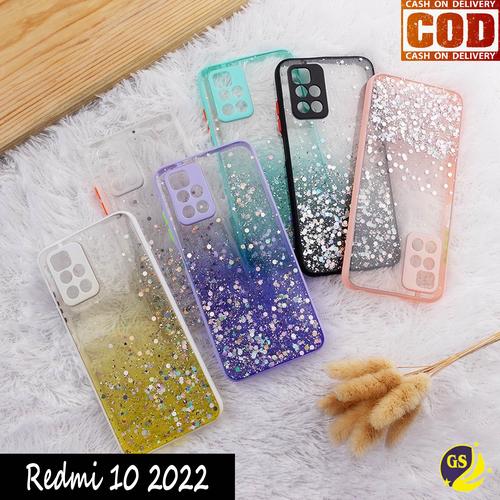 Jual Xiaomi Redmi 10 2021 2022 Case Dove Glitter Bling Star Gliter ...