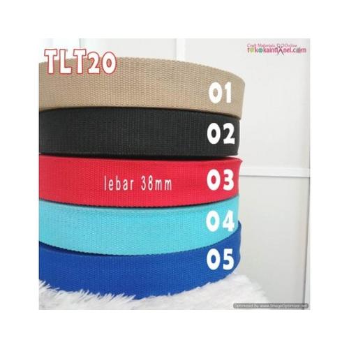 Jual Tali Tas / Gesper Bahan Polyester lebar 38mm (Per Meter) TLT20 ...