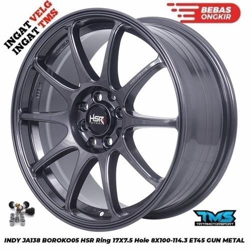 Jual Velg Mobil Nissan March R17 lebar Rata Hol 4 Tampilan Mewah ...