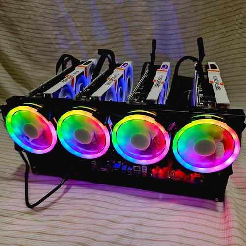 Jual TERMURAH CRYPTO Mining RIG RTX 3070 Ti 240MH/s Tambang ETHEREUM ...