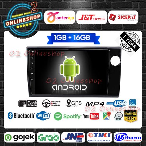 Jual Head unit Android 9 inch Plug n play Honda Mobilio Mirrorlink Full ...