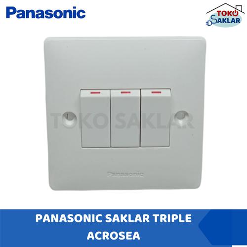 Jual Panasonic Acrosea Triple saklar inbow |Triple Saklar acrosea - Kab ...