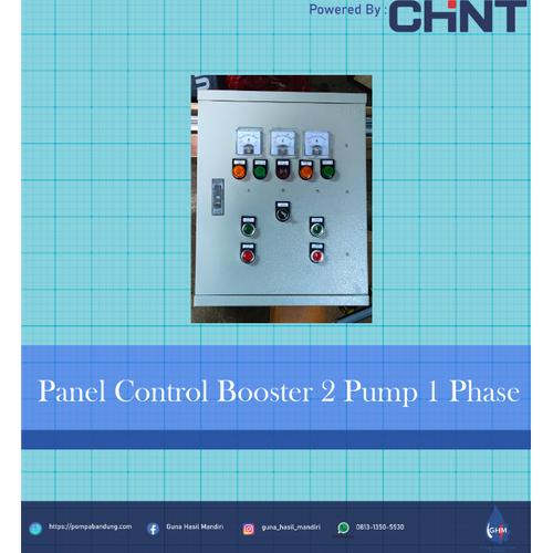 Jual Panel Control Pompa Booster 2 pompa 1 Phase 220V Pararel Alternate ...
