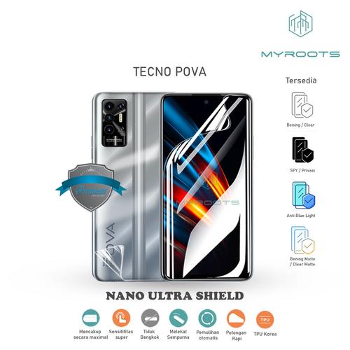Jual Myroots Antigores Nano Ultra Shield Tecno For Pova 2 - Neo anti gores - TCN POVA NEO, Matte ...