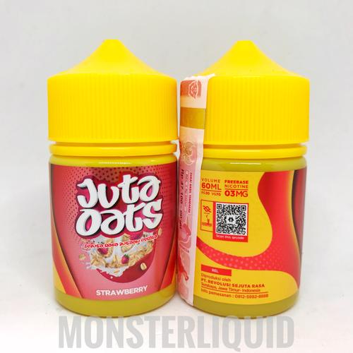 Jual JUTA OATS STRAWBERRY OAT MILK BY RSR BREW X VAPEBOSS 3MG 60ML E ...