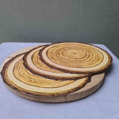 Jual Alas Cake Bulat/ Alas Cake Marble/ Alas Cake Gold - Kayu - Jakarta ...
