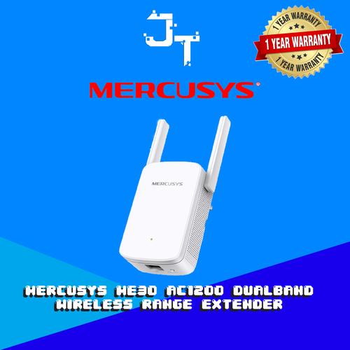Jual Mercusys ME30 AC1200 Dual Band Wireless Range Extender (Repeater ...