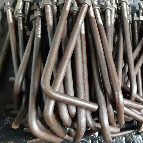Jual angkur L m24 x 300mm x 100mm /anchorbolt L 1" x 30cm x 10cm plus ...