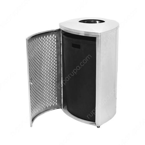 Jual KRISBOW TEMPAT TONG SAMPAH STAINLESS STEEL OUTDOOR DAN INDOOR 130 ...