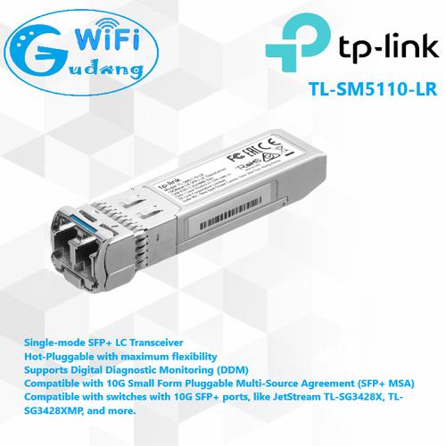 Jual TP-LINK TL-SM5110-LR 10GBase-LR SFP+ LC Transceiver - Jakarta ...