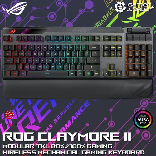 Jual Asus ROG Claymore II Mod 80%/100% Wireless Mechanical Gaming ...
