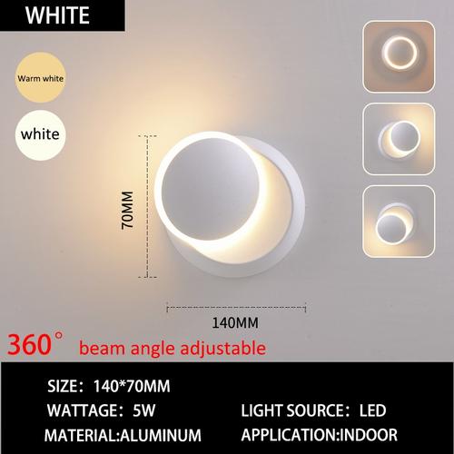 Jual LAMPU DINDING WALL LAMP LED LAMPU MODERN MINIMALIS MOON LIGHT ...