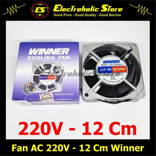 Jual Fan AC 220V 12 Cm Winner Kipas 220 V Volt 12cm Cooling Fan ...