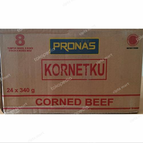 Jual PRONAS KORNETKU 24 X 340 GR CORNED BEEF (1 DUS) - Jakarta Timur ...
