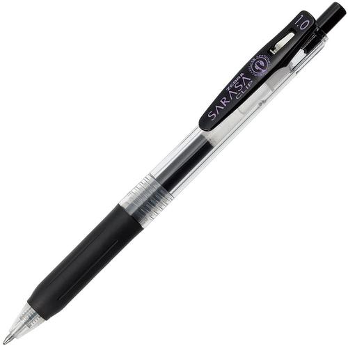 Jual Zebra Sarasa Clip 1.0 mm Gel Ballpoint Pen - Hitam - Kota Bandung ...
