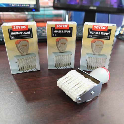 Jual Stampel Angka Joyko N-7 / Stamp Number N 7 Digit / Stempel Nomor ...