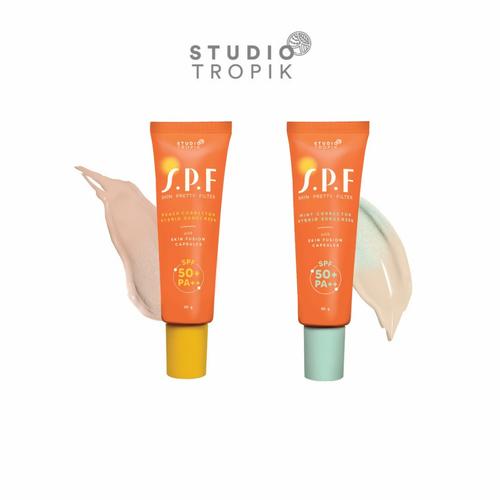 Jual STUDIO TROPIK SPF 50+ PA++ Skin Pretty Filter Mint & Peach - mint ...