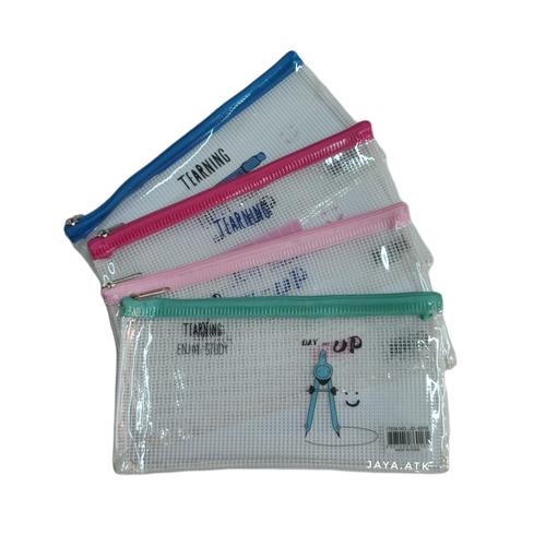 Jual MAP ZIPPER POCKET SLETING B6 A6 PLASTIK MOTIF LUCU TEMPAT PENSIL ...