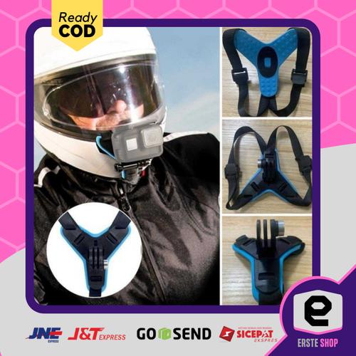 Jual Alat Braket Dudukan Kamera Action Cam Holder For Helm Helmet GoPro ...