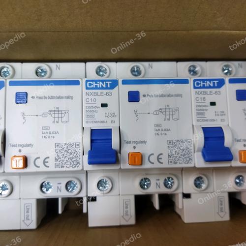 Jual Rcbo chint elcb+mcb NXBLE-63 1P+N 6ka 6A-32A - 32A - Jakarta Pusat - Online-36 | Tokopedia