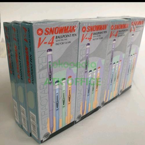 Jual Pulpen Snowmen V4 harga 1gros=12Lusin - Jakarta Utara - MENTARI 98 | Tokopedia
