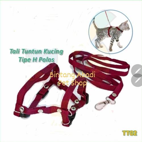 Jual Tali Tuntun Anjing Kucing Tali Harnes Ikat Hewan Peliharaan TT02 ...