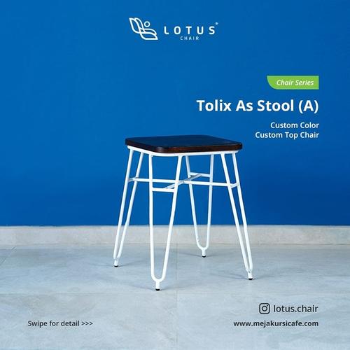 Jual Stool Kursi Cafe / Makan Besi As Kotak Tolix | Lotus Chair - 1 ...