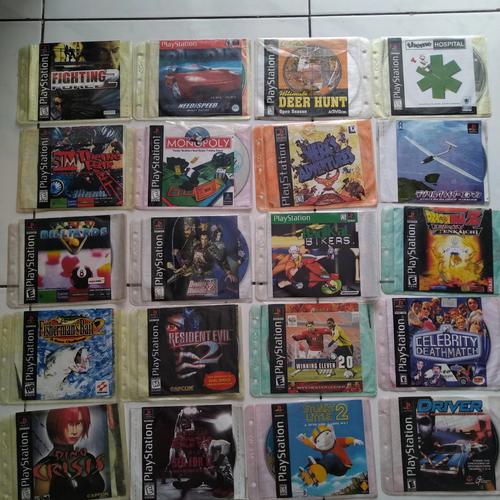 Jual CD Kopab Kaset PS 1 Game PS1 Playstation Jadul Lengkap Cover ...