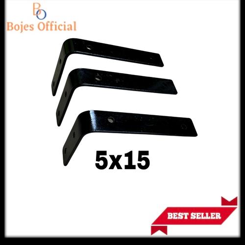 Jual Bracket besi siku L penyangga rak pangkon ambalan dinding - Kota ...