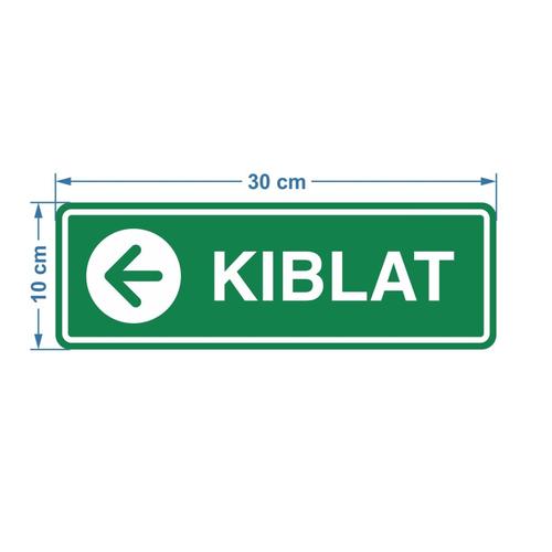 Jual sign in ARAH KIBLAT 30 CM X 10 CM AKRILIK - STIKER - Kab. Tegal ...