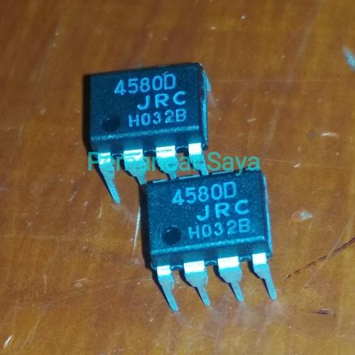Jual NJM4580 JRC4580 NJM4580D JRC4580D 4580 4580D DIP-8 - Kab. Bogor - Pemancar Saya | Tokopedia