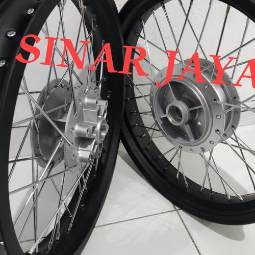 Jual velg jari scorpio z ring 17 scorpio plus rakit dan stel tanpa ban ...