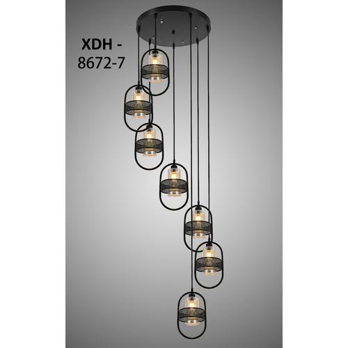 Jual LAMPU GANTUNG VOID MINIMALIS MODERN 7 LAMPU ELEGAN - Jakarta Pusat ...