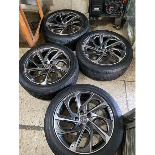 Jual Velg Harrier Model Baru Innova Reborn Ban Toyo Proxes R18 225/50 ...