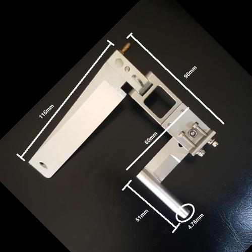 Jual Rc Boat Rudder with strut 96x115mm with 4.76mm shaft Electrik ...