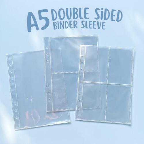 Jual (A5 Size / Two Sided) Sleeve Binder A5 4P / 2P / 1P (Min 5 lembar ...