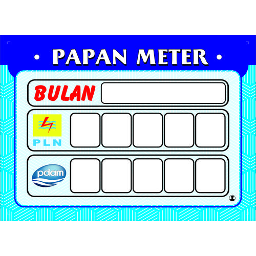 Jual Papan Meter PLN PDAM BOYKO - Papan Listrik PAM Meteran MDF - Merah ...