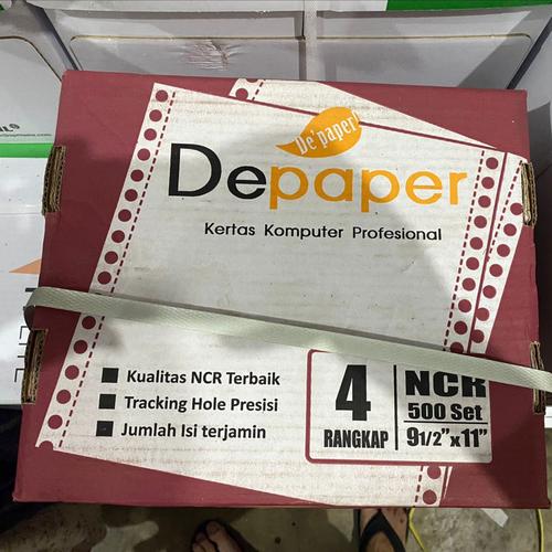Jual Continuous Form Depaper 9.5 x 11 4 Ply / Kertas NCR / Continus ...