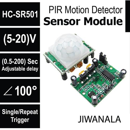 Jual PIR Motion Sensor Detector Module HCSR 501 NodeMCU Arduino ...