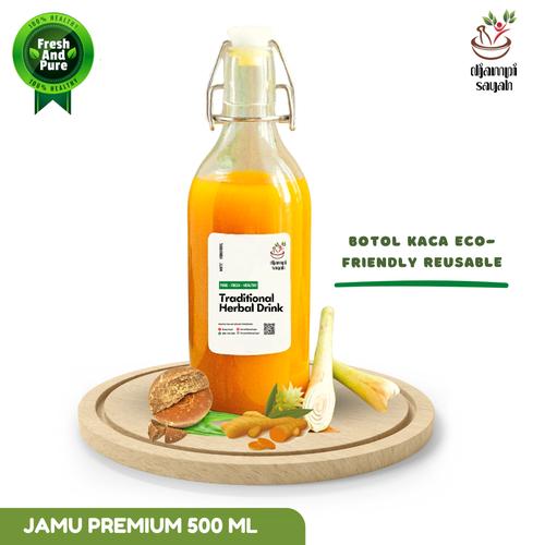 Jual JAMU 500 ML BOTOL PREMIUM JAMU DJAMPI SAYAH/JAMU TRADISIONAL ...