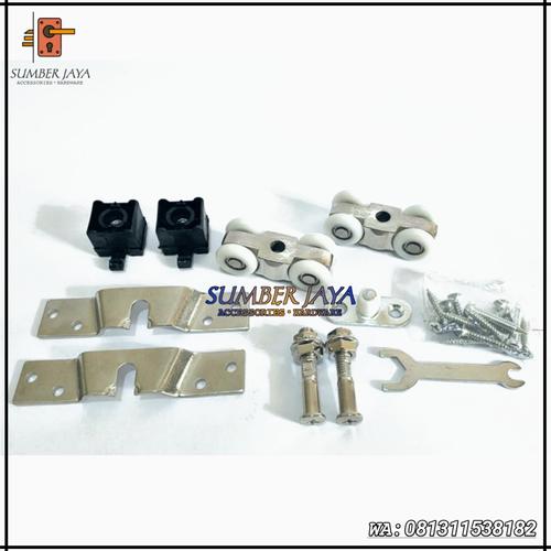 Jual RODA SLIDING ATAS BAWAH RODA PINTU SLIDING 4NWL PREMIUM RODA HUSKY ...