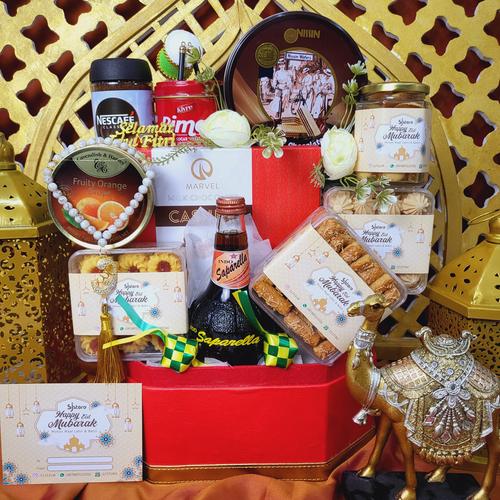 Jual Paket box hampers lebaran parcel idul fitri ramadhan kue kering 87 ...