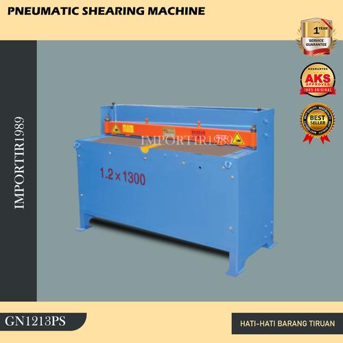 Jual Mesin Shearing Potong Plat 1,2x1300mm Pneumatic Shearing GN1213PS ...