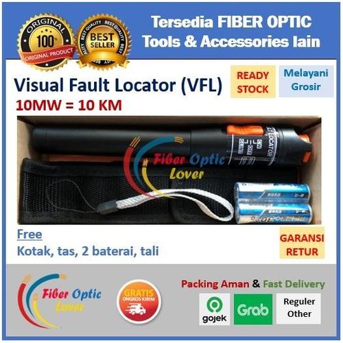 Jual VISUAL FAULT LOCATOR VFL 30MW / 30 KM - SENTER LASER FIBER OPTIK ...