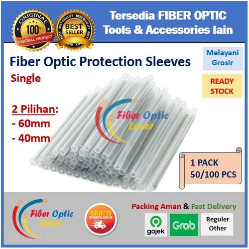 Jual [PACK] PROTECTION SLEEVE FIBER OPTIC 60mm/40mm- SLEEVE HEAT ...