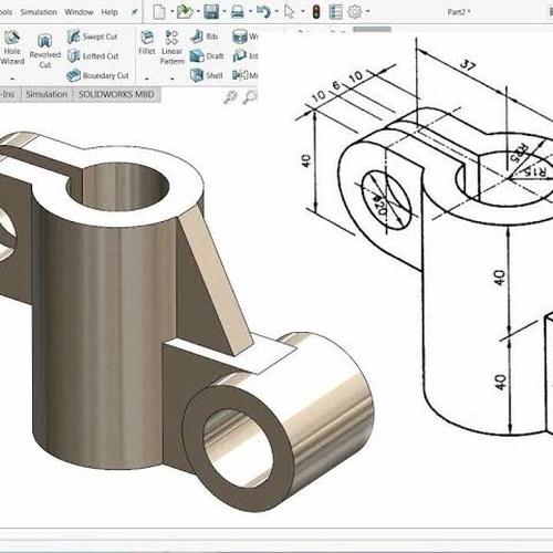 Jual Jasa gambar desain teknik 3d,2d Solidwork - Kota Surabaya - Jasa ...