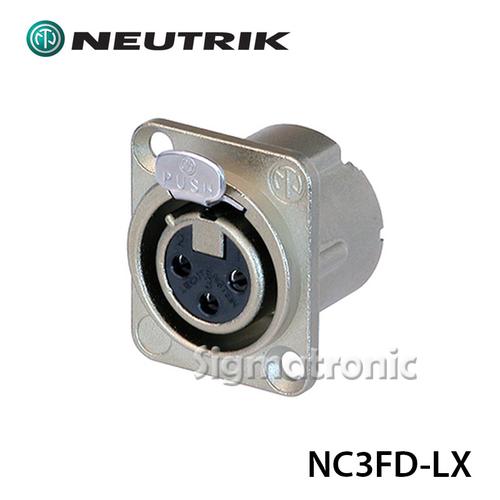 Jual NEUTRIK NC3FD-LX Original Chassis XLR Female 3 Pin Connector ...